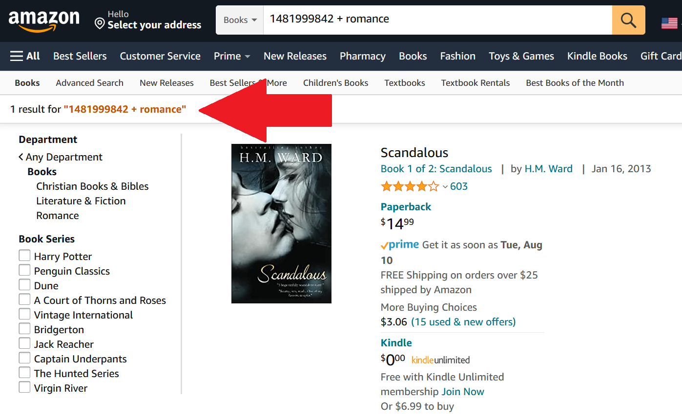 Understanding Amazon SEO Keywords and Categories – Writing By The Seat ...