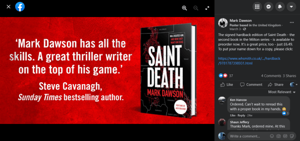 Social Media Marketing For Authors – Writing By The Seat Of My Pants