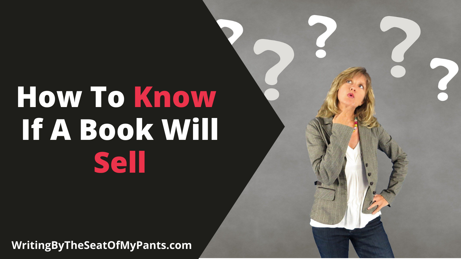 How To Know If A Book Will Sell – Writing By The Seat Of My Pants