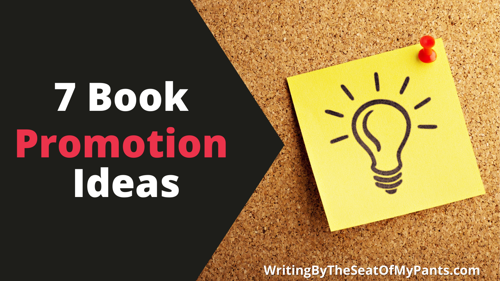 7 Book Promotion Ideas – Writing By The Seat Of My Pants