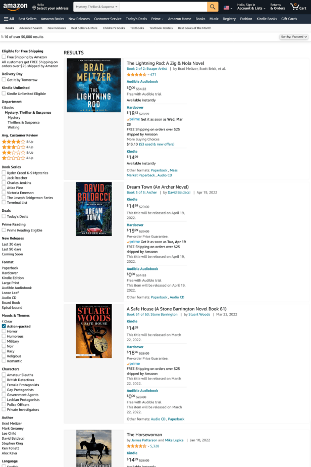 Understanding Amazon SEO Keywords and Categories – Writing By The Seat ...